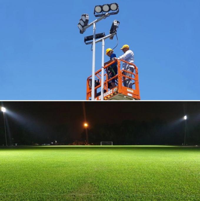 High Power Sports LED Stadium Lights 200W 300W 400W 120LM / W Super Bright