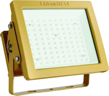 WF2 Design Square Explosion Proof LED Light Fixture 100w With Brand Chips