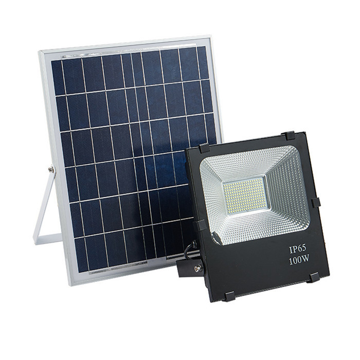 IP65 Waterproof High Power LED Floodlight HKV-SolarF-100W Remote Control
